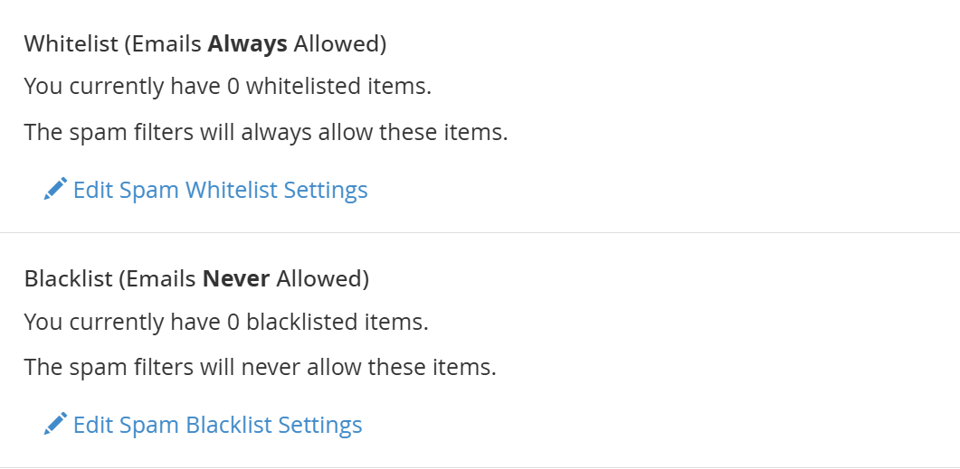 How to blacklist or whitelist a domain or an email account – Easyhost ...